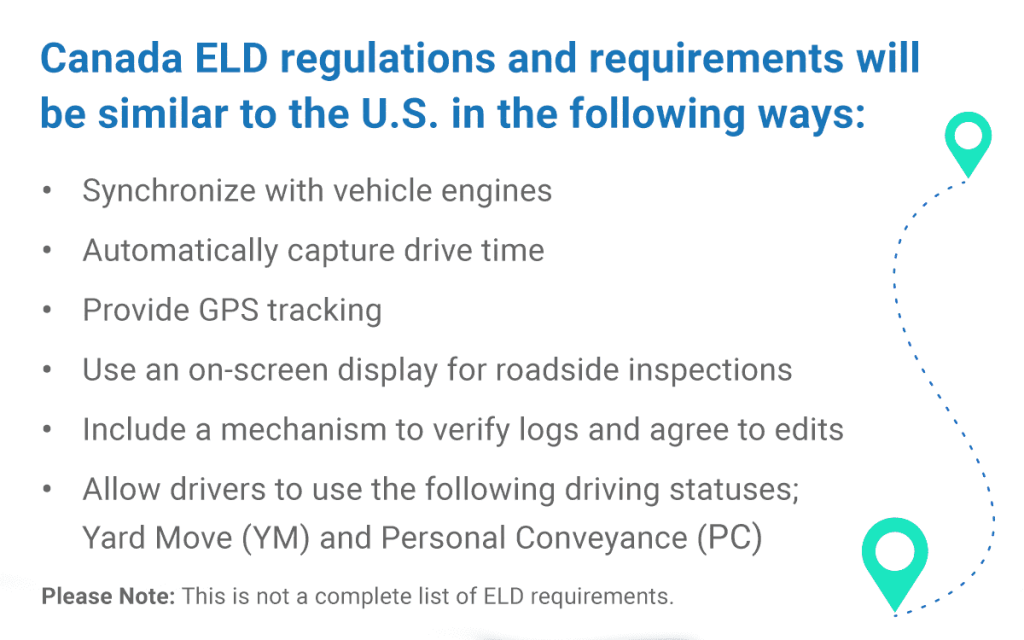 What All Fleets Should Know About the Upcoming Canada ELD Mandate